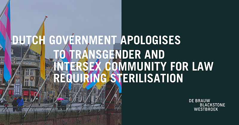 Dutch government apologises to transgender and intersex community for…